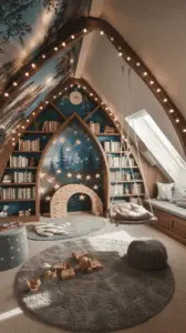 10+ Kids Magical Home Library Room Designs - Jusifying Fun | Gymnastics ...