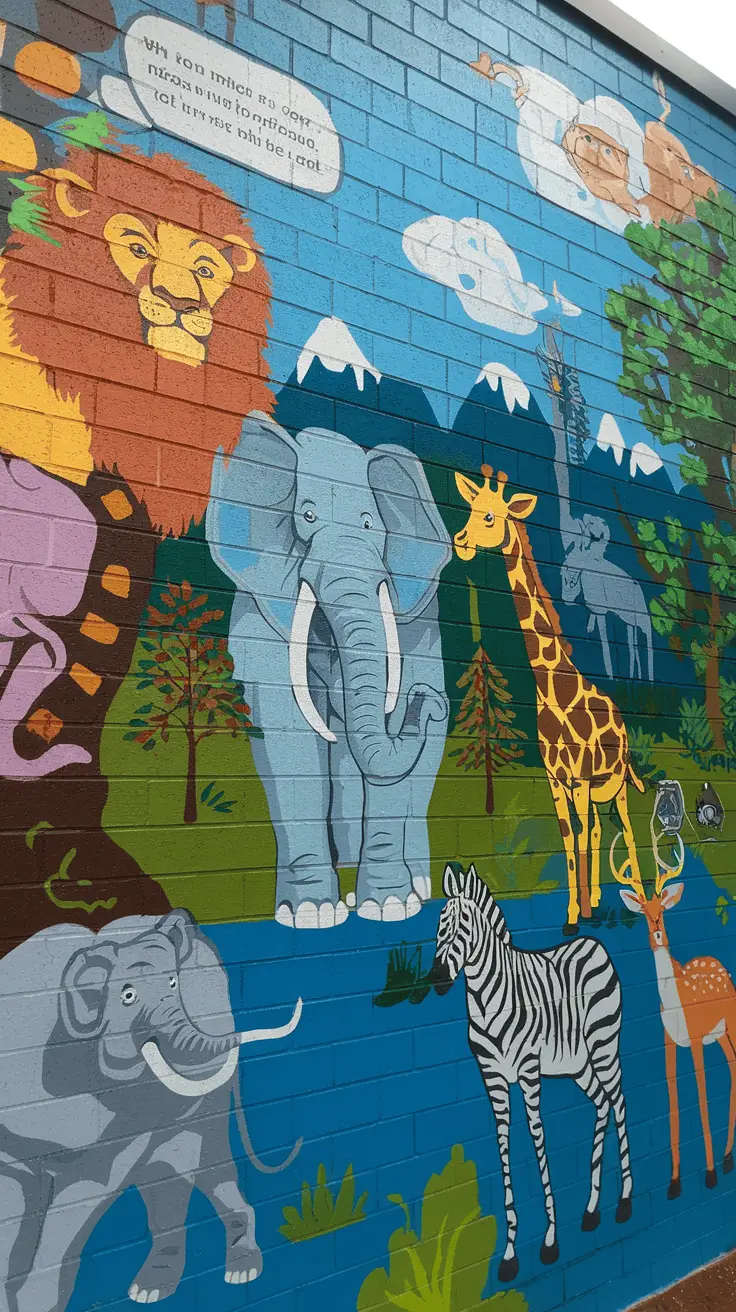 10+ Creative Playground Painting Ideas - Jusifying Fun | Gymnastics ...