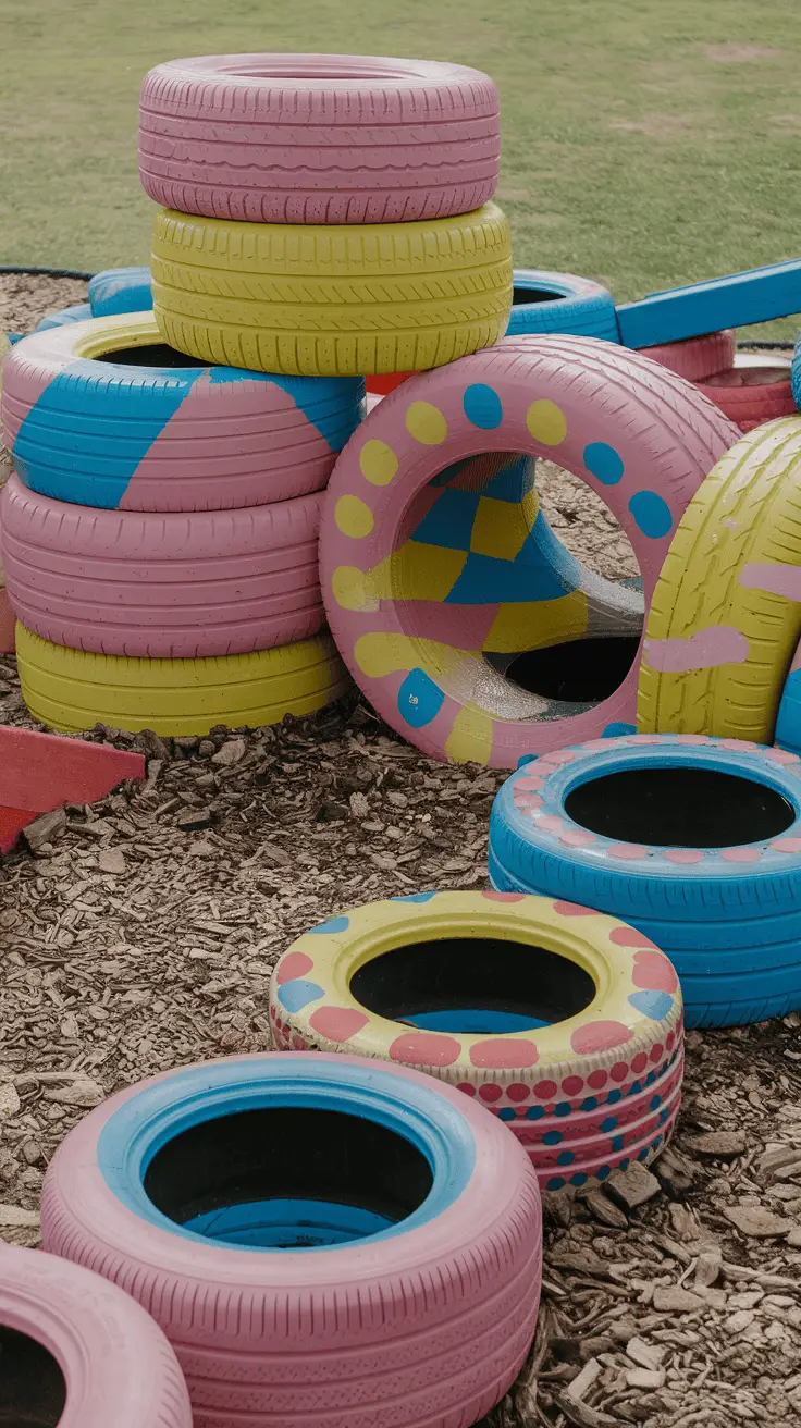 10+ Creative Playground Painting Ideas - Jusifying Fun | Gymnastics ...