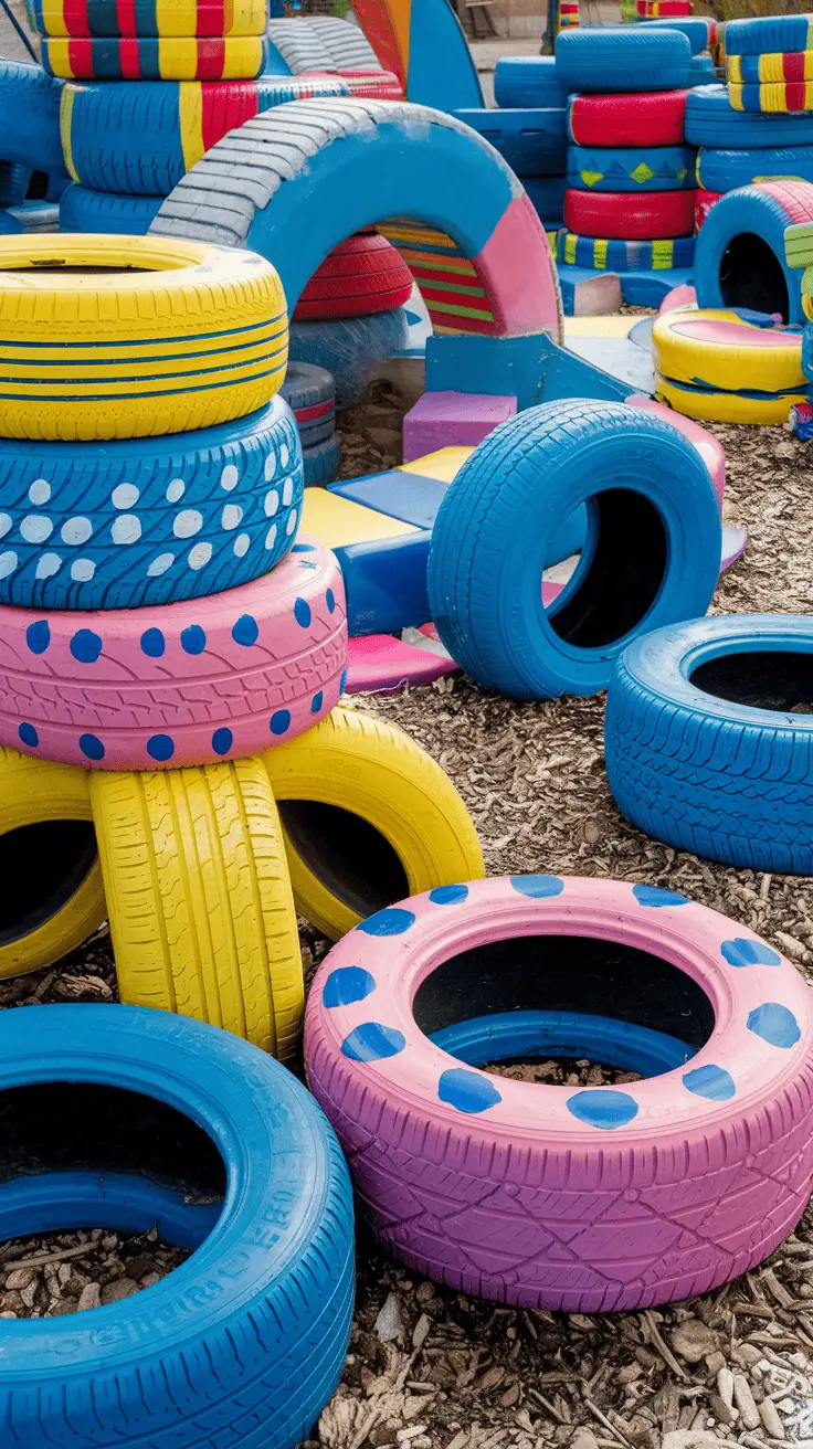 10+ Creative Playground Painting Ideas - Jusifying Fun | Gymnastics ...