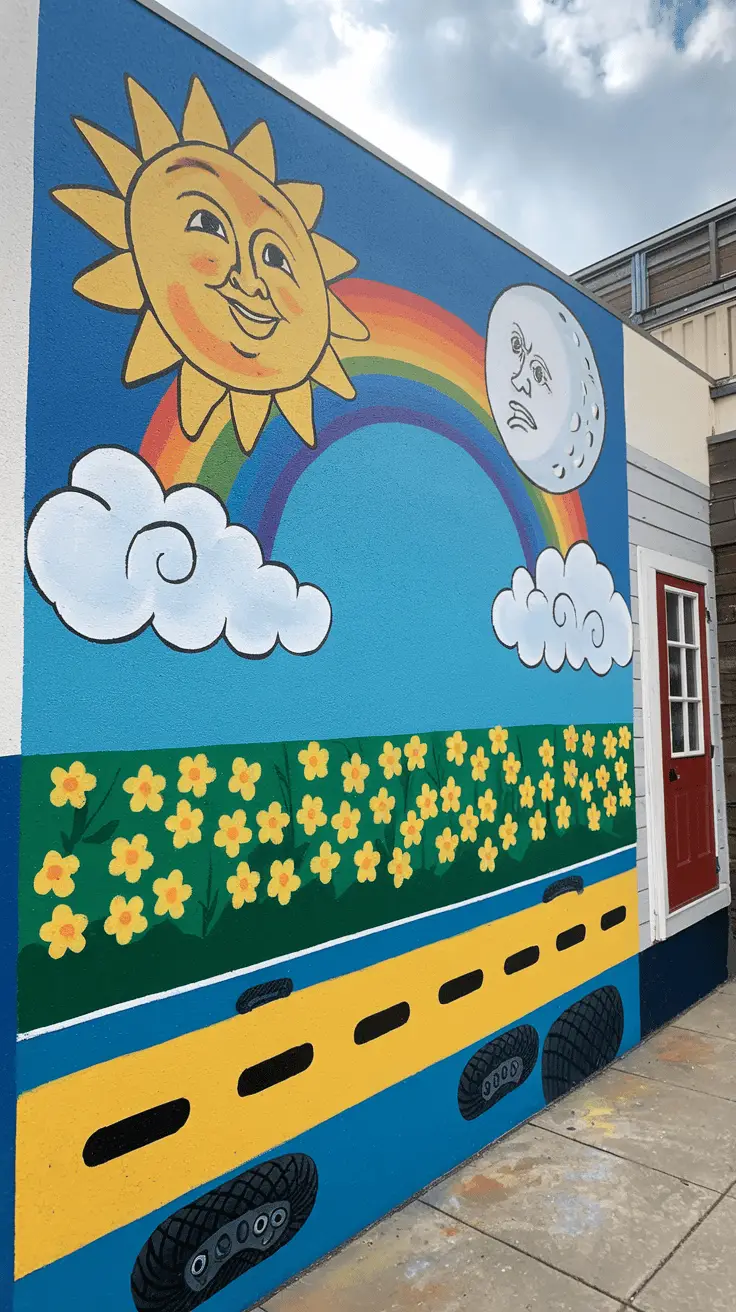 10+ Creative Playground Painting Ideas - Jusifying Fun | Gymnastics ...