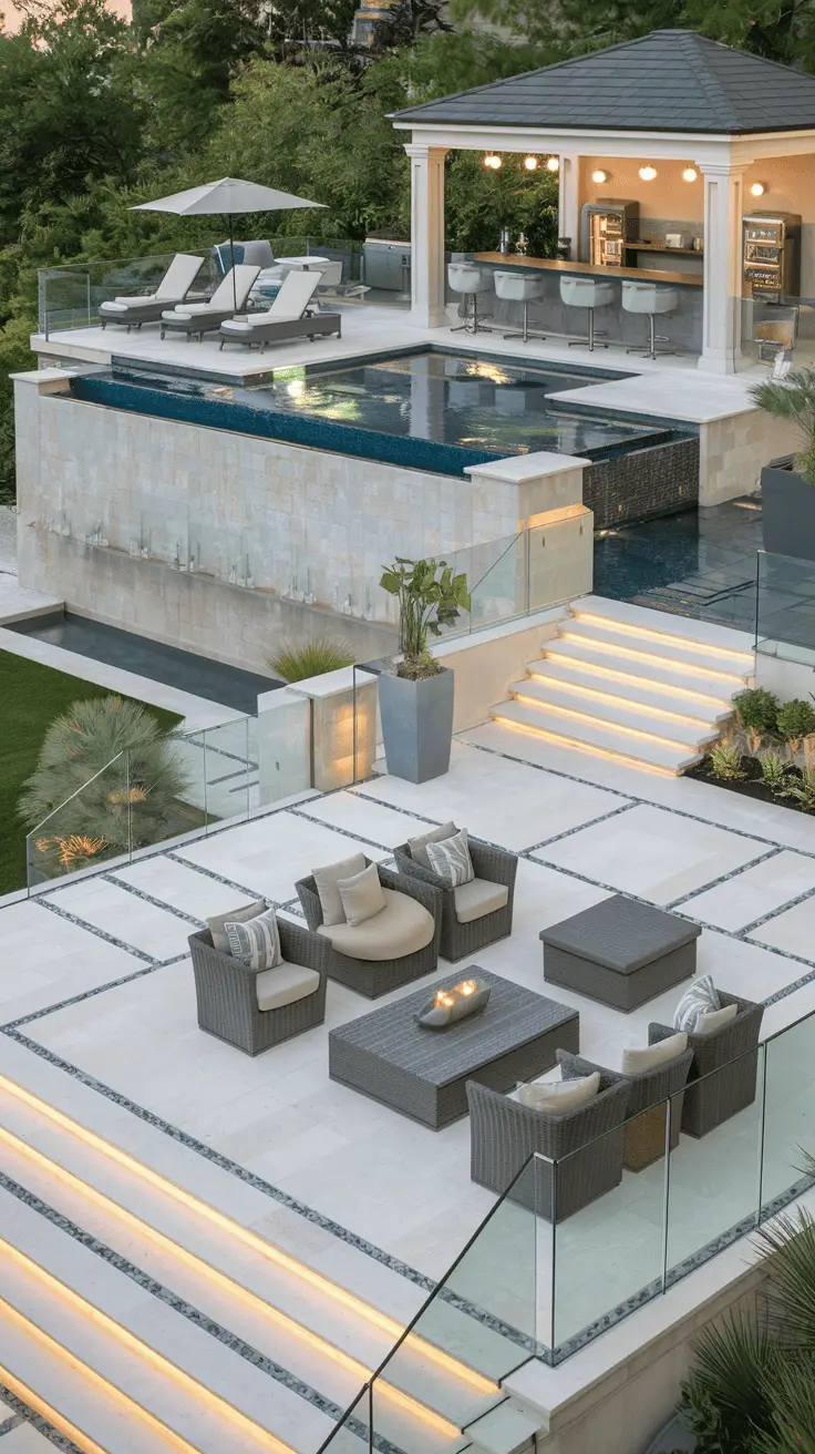 5+ Multi-Level Backyard Design Ideas for Families - Jusifying Fun ...