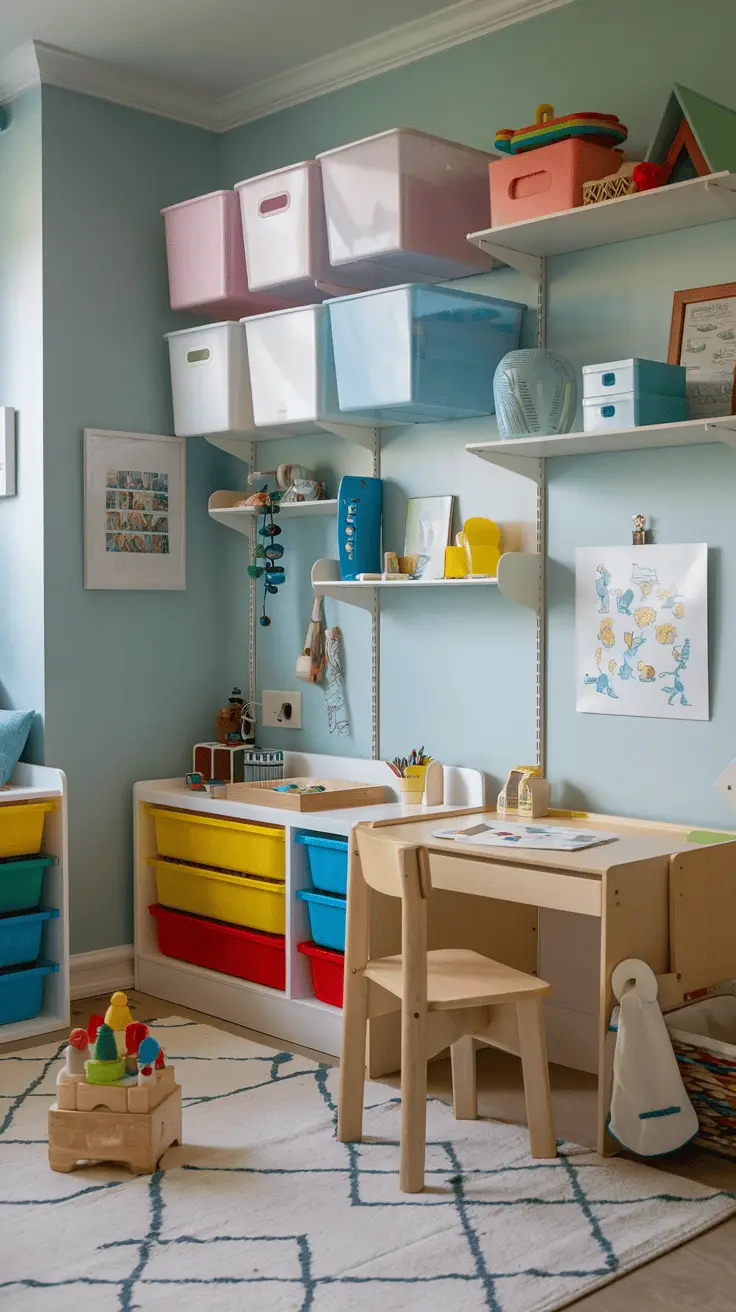 Small Space Playroom Ideas: How to Design a Bright & Colorful Playroom ...
