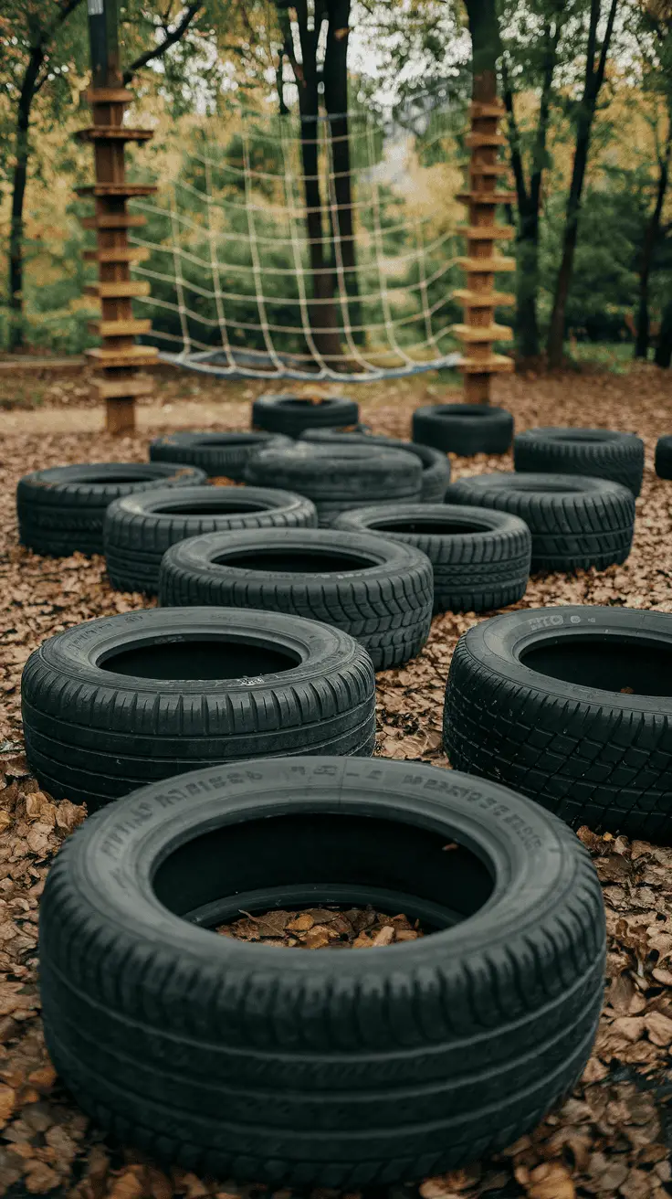 10+ Creative Tire Playground Ideas for Endless Outdoor Fun - Jusifying ...