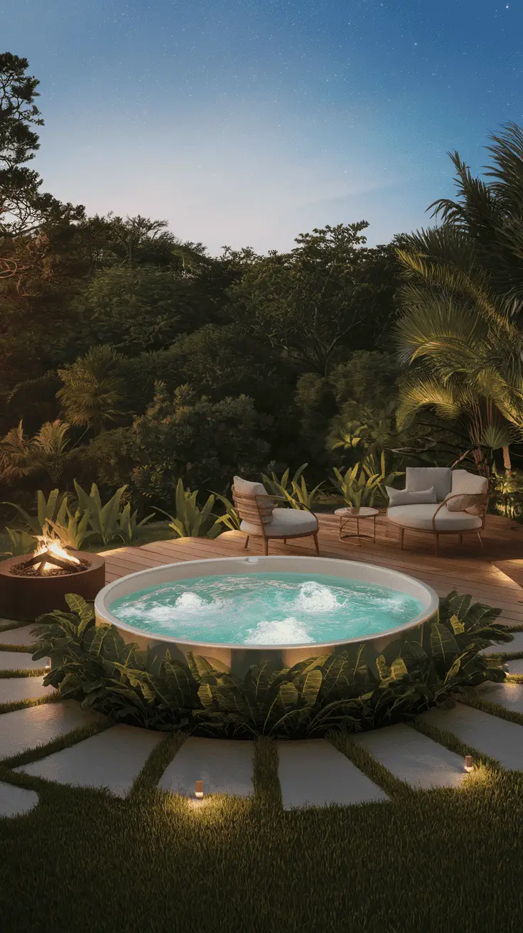 10+ Inflatable Hot Tub Ideas for a Family Backyard - Jusifying Fun ...