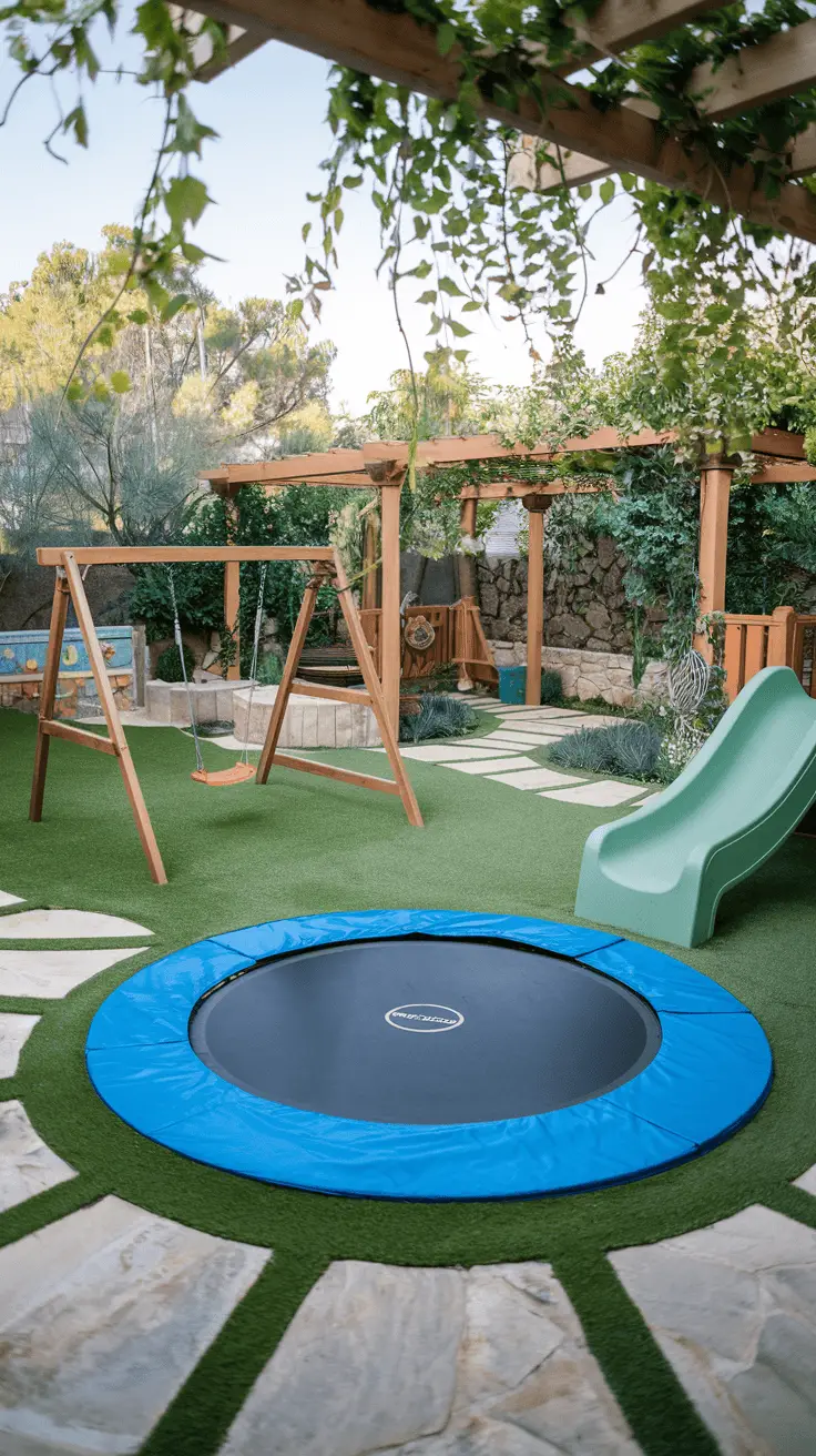 10+ Underground Trampoline Ideas - Jusifying Fun | Gymnastics | Toys ...