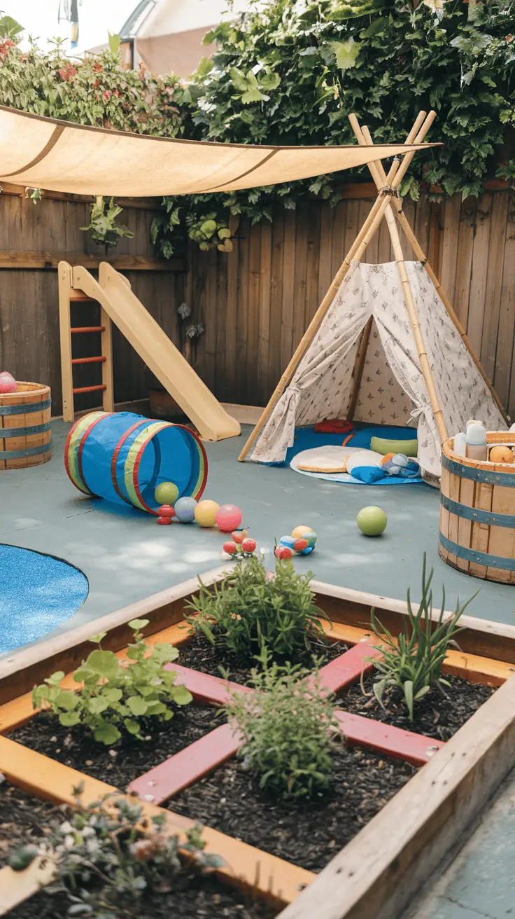 10+ Budget Play Area Design Ideas for a Family Backyard - Jusifying Fun ...