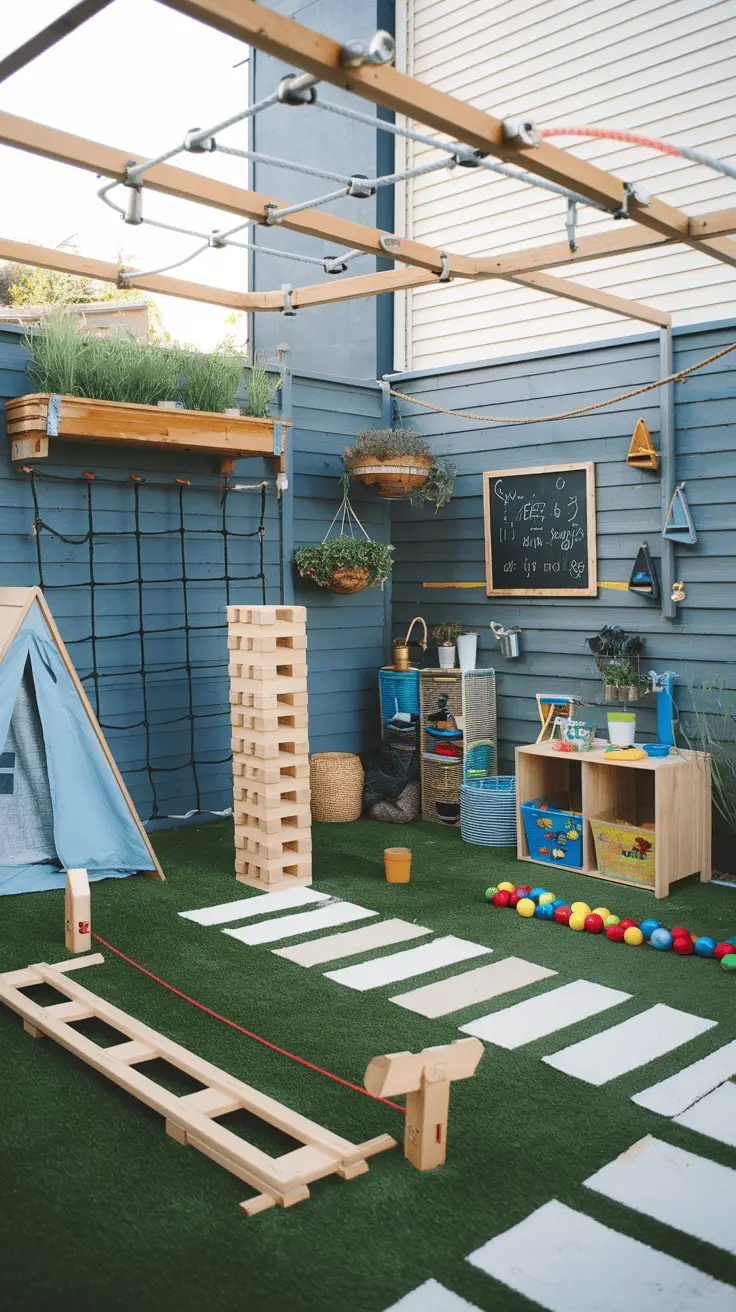 10+ Budget Play Area Design Ideas for a Family Backyard - Jusifying Fun ...