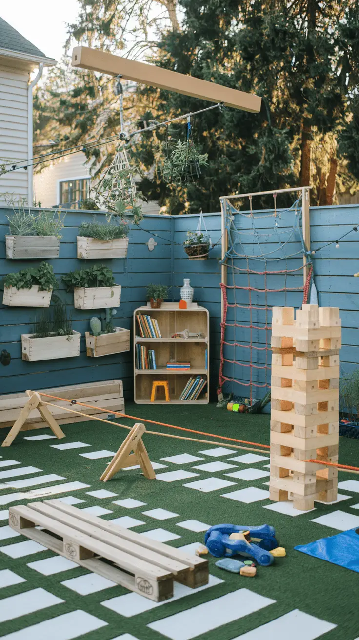 10+ Budget Play Area Design Ideas for a Family Backyard - Jusifying Fun ...