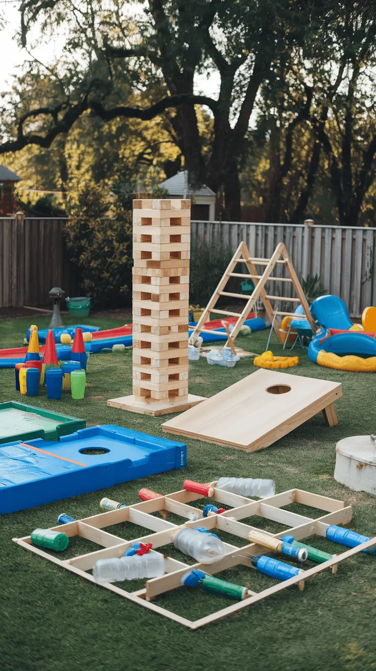 10+ Budget Play Area Design Ideas for a Family Backyard - Jusifying Fun ...