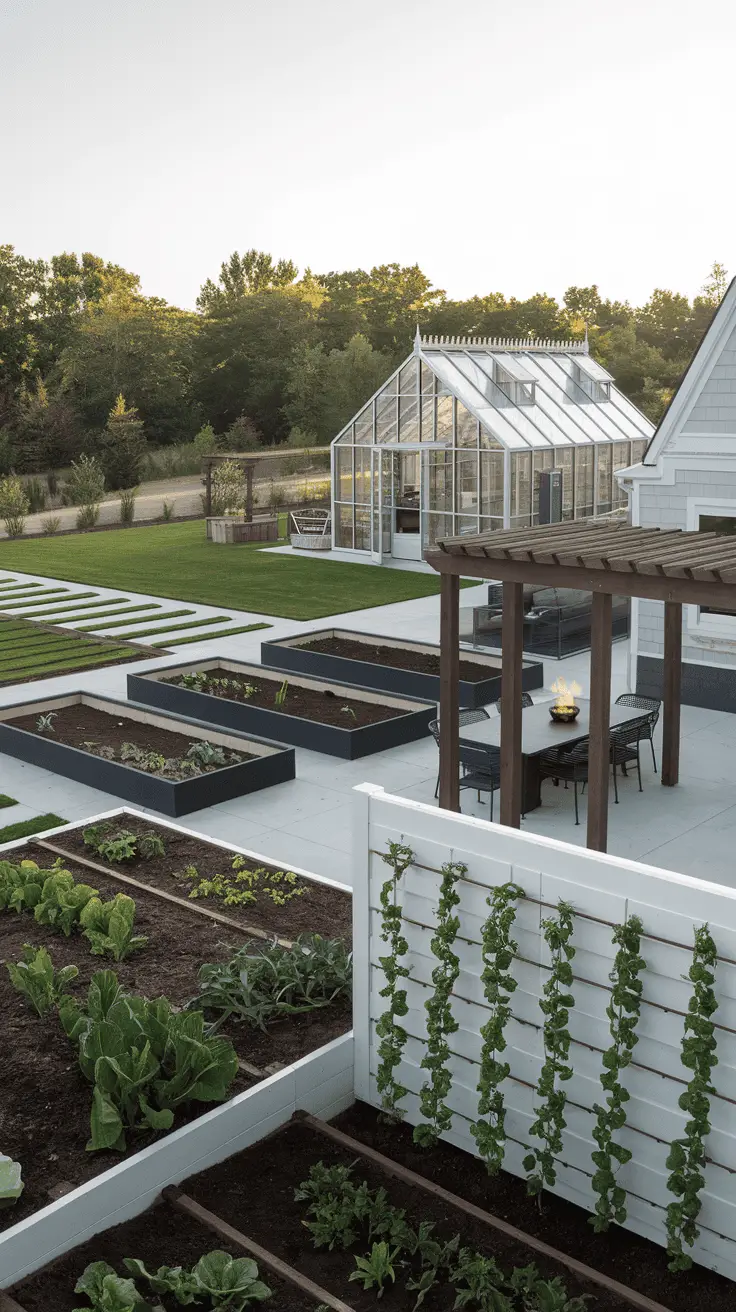 10 Family Homestead Design Ideas with a Vegetable Garden - Jusifying ...