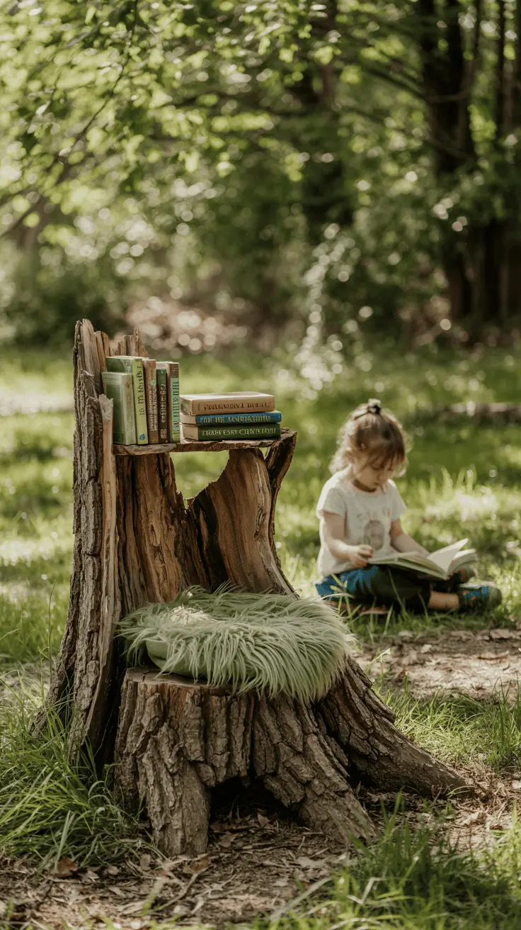 10 Ways to Decorate Tree Stumps for a Fun Family Yard - Jusifying Fun ...