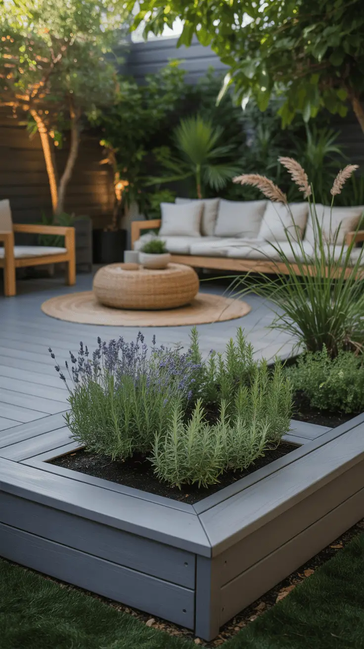10+ Grassless Backyard Ideas That Are Low Maintenance - Jusifying Fun ...