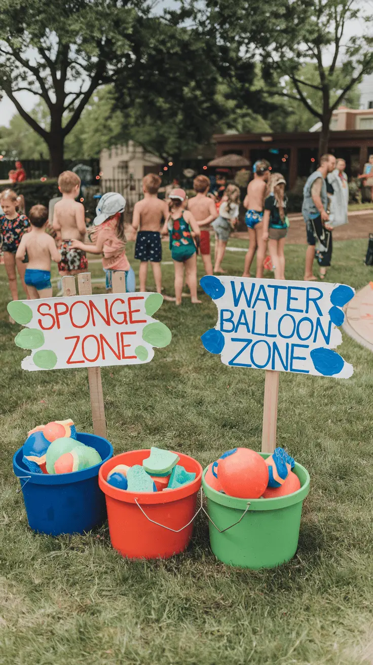 10+ Kids Backyard Splash Party Ideas for Summer Water Play - Jusifying Fun | Gymnastics | Toys ...