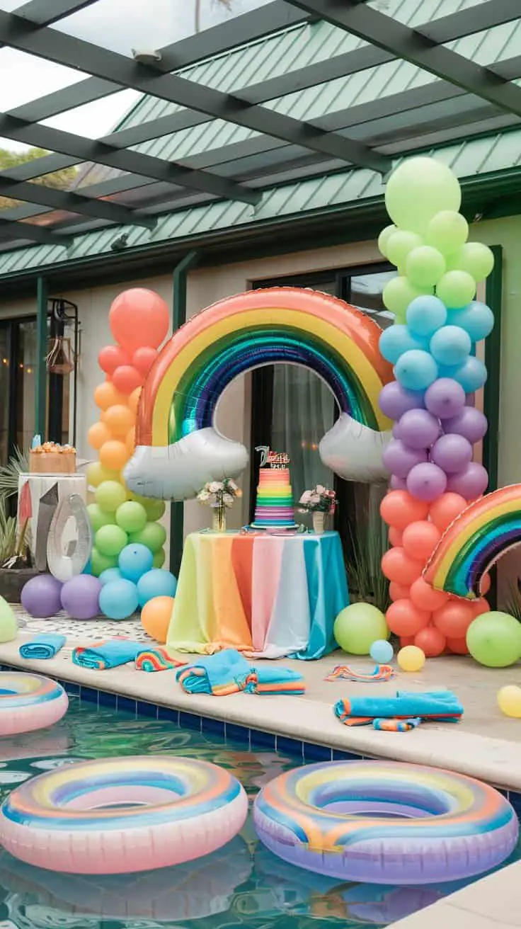 15+ Pool Party Theme Ideas for Kids’ Summer Birthdays - Jusifying Fun ...