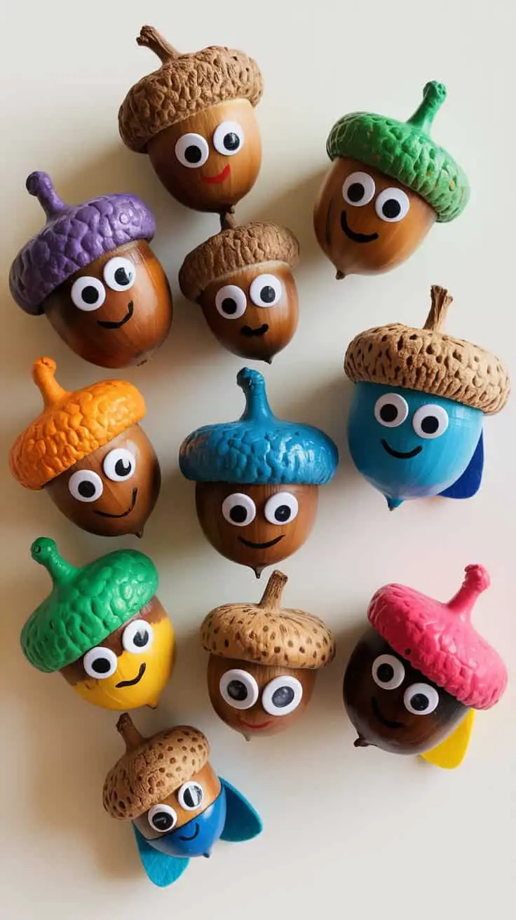 5 Fun and Creative Acorn Crafts for Kids - Jusifying Fun | Gymnastics ...
