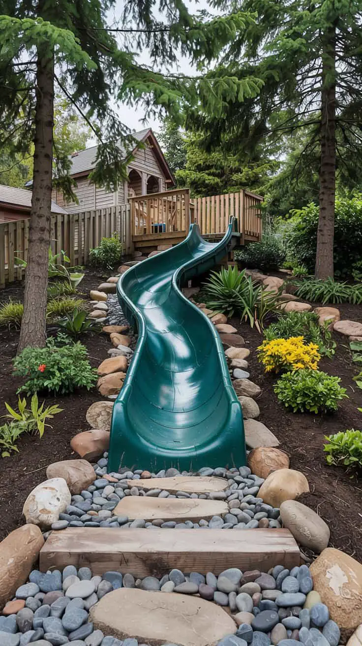 10+ Creative Sloped Yard Play Designs for Small Backyards With Hills - Jusifying Fun ...