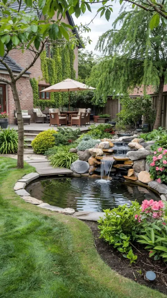 Backyard Landscaping With Pond: The “Path, Plants, Water” Formula for ...
