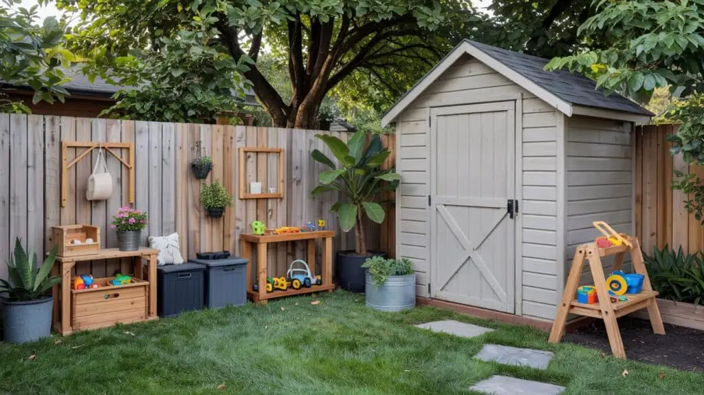 Backyard Play Spaces That Combine Gardening, Play, and Storage ...