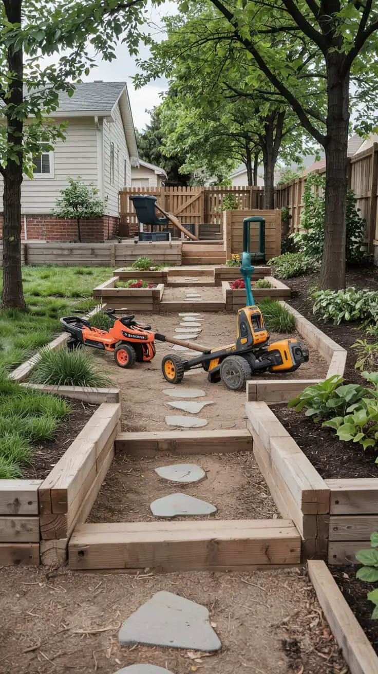 How to Build a Sloped Backyard Play Area Using Power Tools This Spring ...